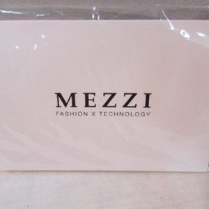 Mezzi | Bags | Mezzi Baby Blue Suede And Pebble Leather Clutch | Poshmark